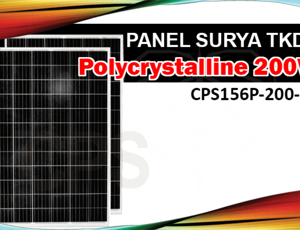 Panel Surya 250 WP 36V CPS-SP250W – Bumi Energi Surya