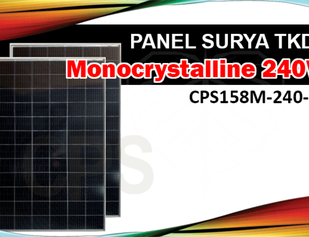 Panel Surya 250 WP 36V CPS-SP250W – Bumi Energi Surya