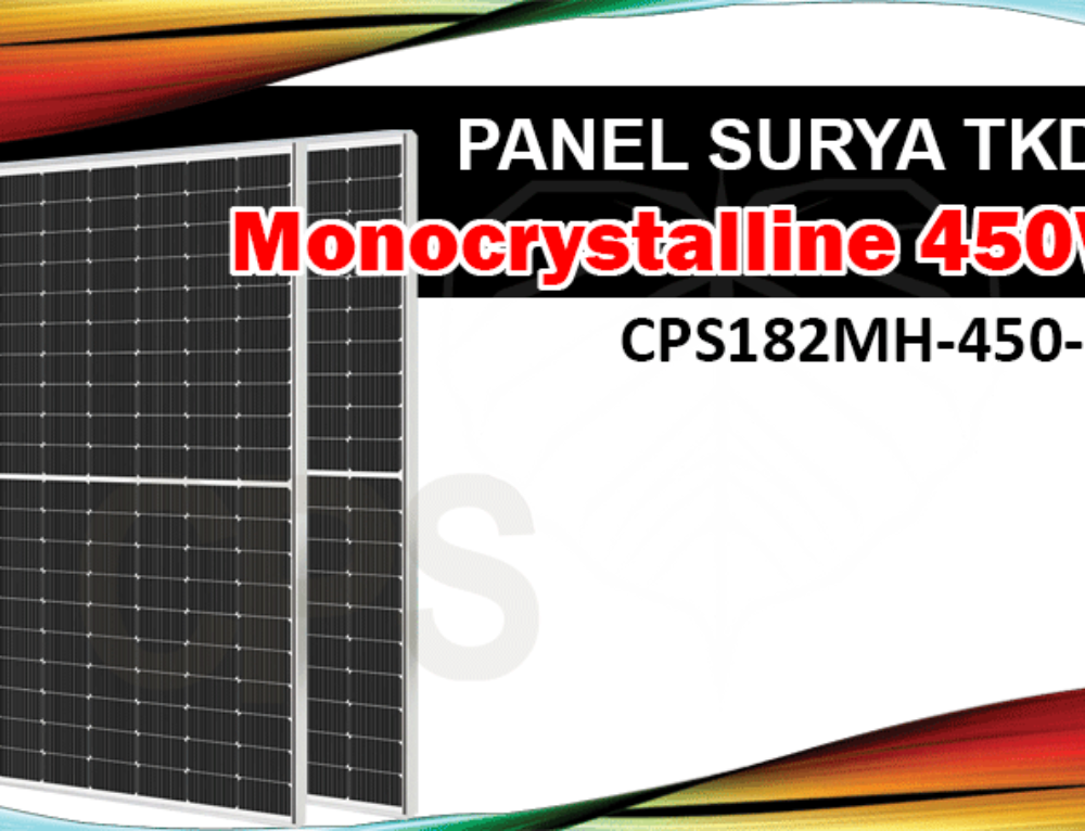 Panel Surya 100WP 18V CPS-SP100W – Bumi Energi Surya