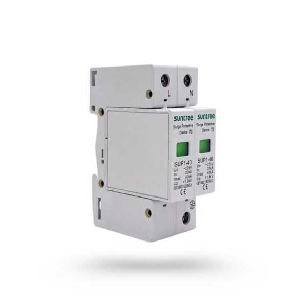 Suntree SPD AC SUP 1-40 (AC Surge Protection Device) – Bumi Energi Surya